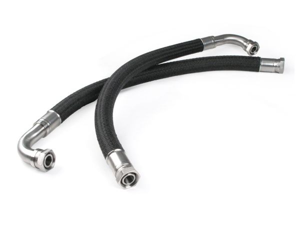 PTFE hose assembly in polypropylene braid for glycol-water mixture ...