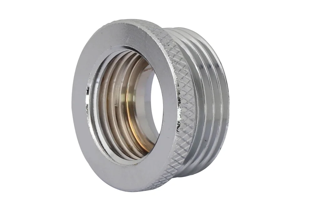 Reduction from GZ BSP/GW BSP, chrome-plated brass, QR - Tubes International