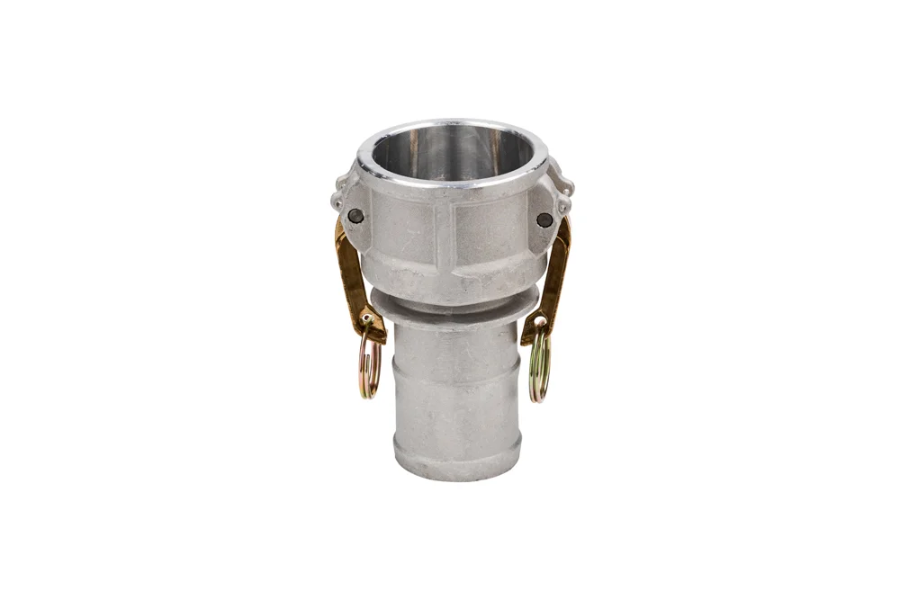 CAMLOCK C connector socket with corrugated hose end, aluminum - Tubes ...