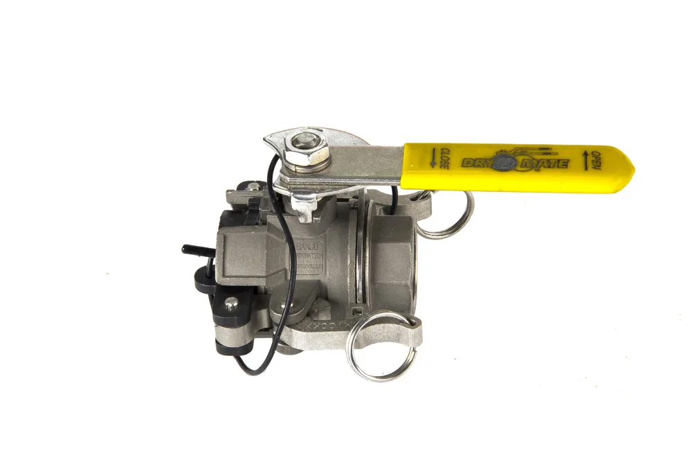 Dry-break connector socket DRY-MATE with thread, stainless steel ...