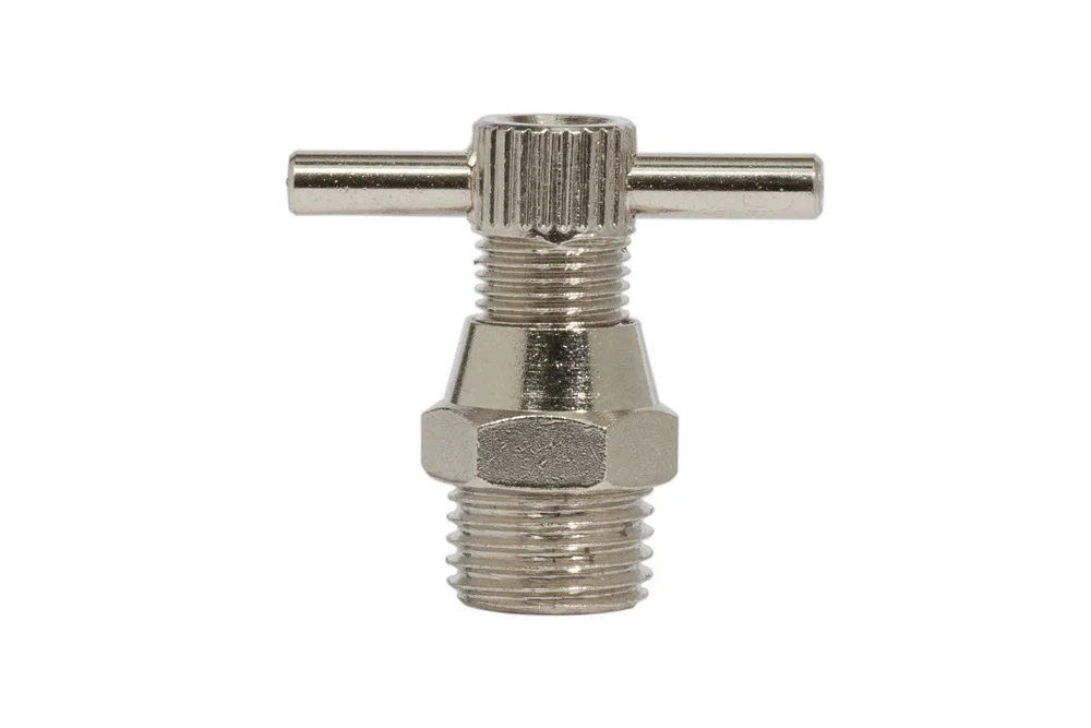 Straight drain valve with GZ BSP, EWO - Tubes International
