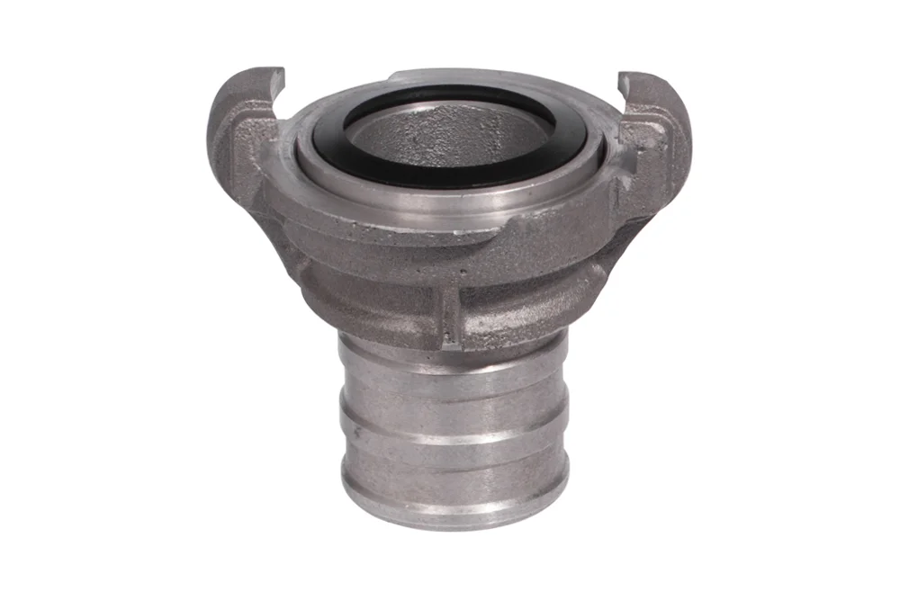 GOST connector with hose end, aluminum - Tubes International