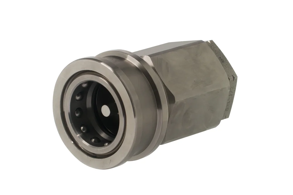 ISO-B quick-connect socket with GW BSP, NPT (1.1/4" ÷ 3") in AISI 303 ...