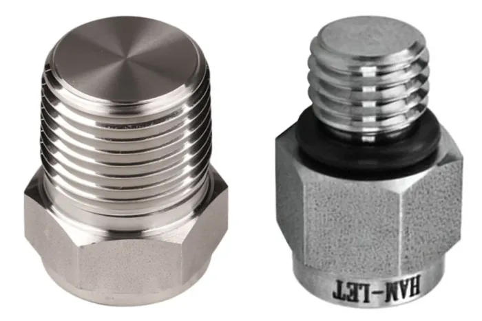 Hex plug with male thread, stainless steel 121H - Tubes International