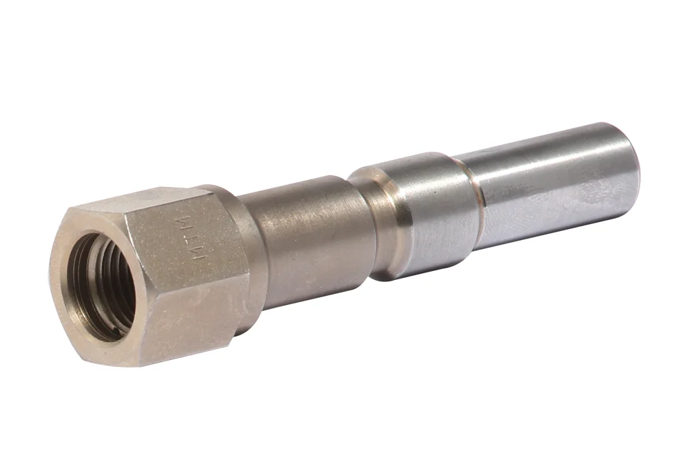 High-pressure lance quick-connection plug with GW BSP, stainless steel ...