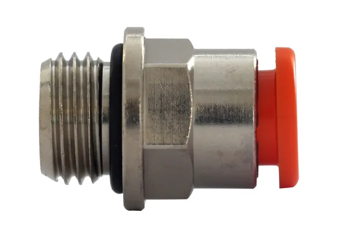 Straight plug connector with male thread, type R1 - Tubes International