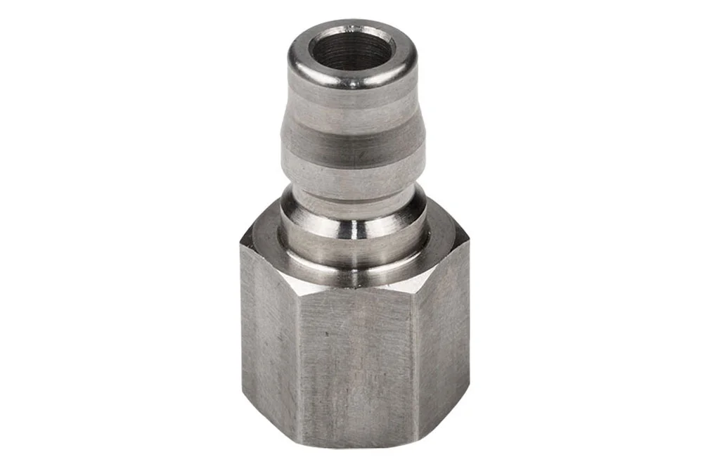 Full-flow quick coupling plug with GW BSPT, NITTO KOHKI TSP CUPLA, AISI ...