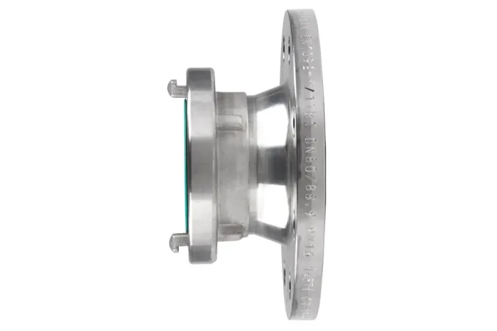 STORZ firefighter connector with flange connection, stainless steel ...
